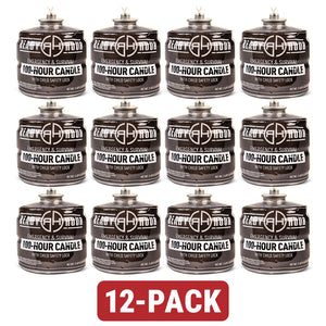 100-Hour Candle for Emergencies (12-pack) — Ready Hour