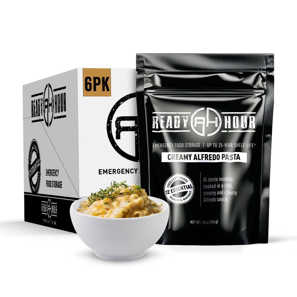 Ready Hour Creamy Alfredo Pasta Case Pack - Free Shipping