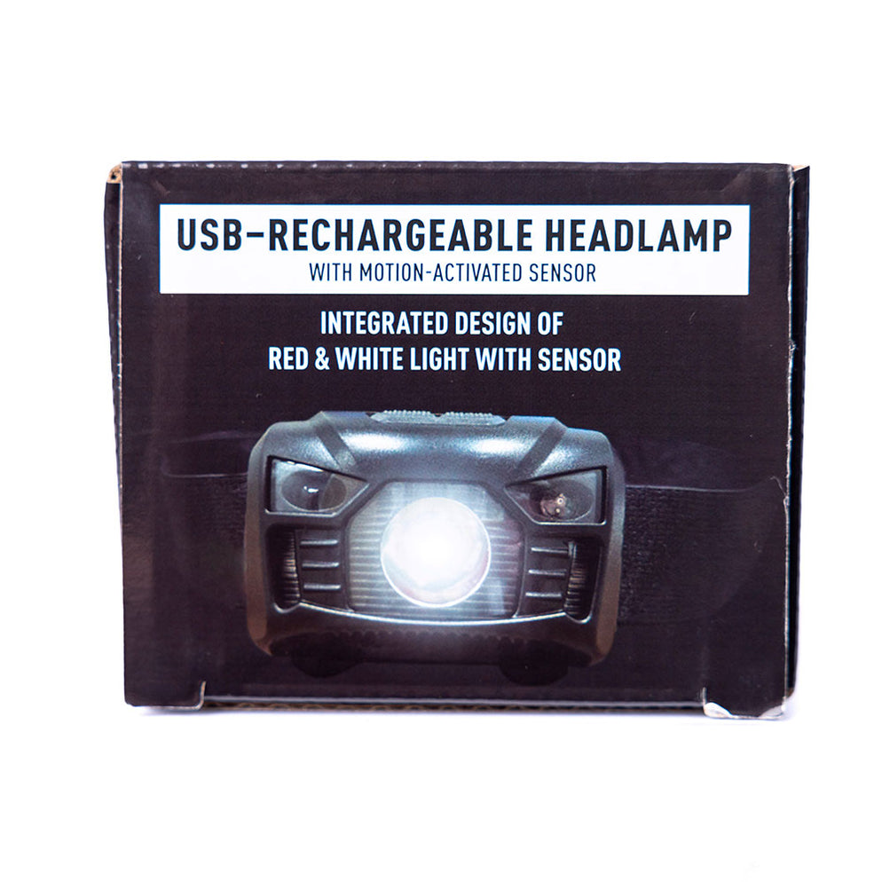 Rechargeable Sensor Headlamp — Ready Hour